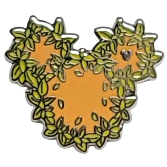 Disney | Accessories | Disney Flower Garland Wreath Mickey Head Trading ...